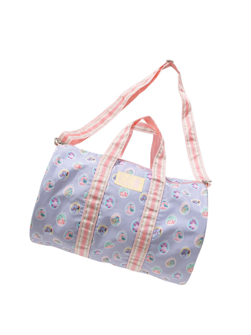 ELZBIETA | ボストンバッグ(L) - ラベンダープードル 【公式】fafa(フェフェ) オンラインショップ | ベビーギフトやスクールグッズも充実